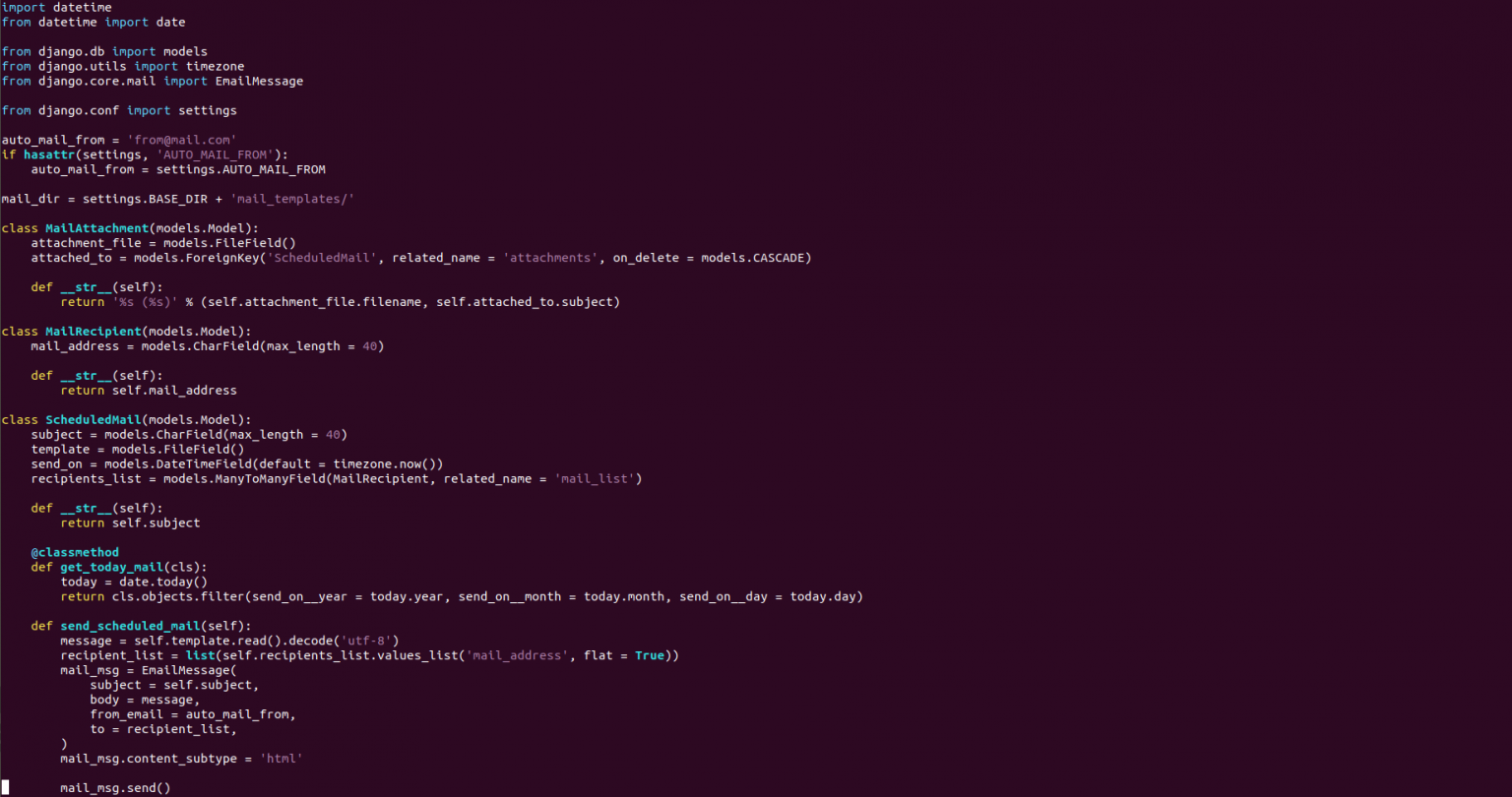 How to Send Scheduled Emails with Python | Cosmic Development