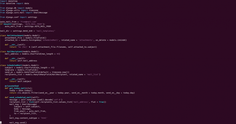 How to Send Scheduled Emails with Python | Cosmic Development